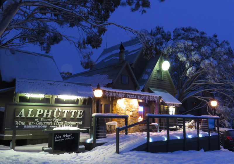 Dinner Plain Restaurants, Bars