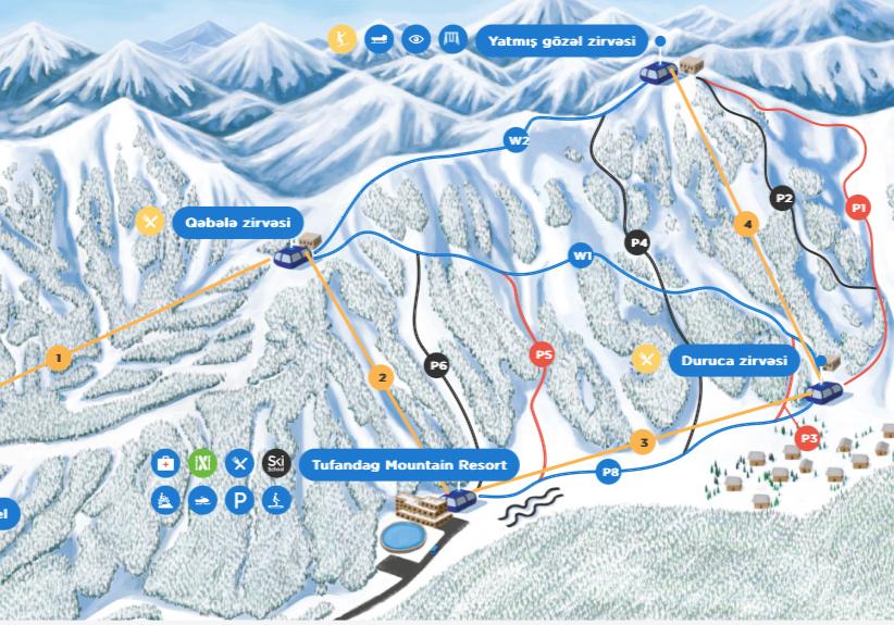 Tufandag Ski Resort Azerbaijan