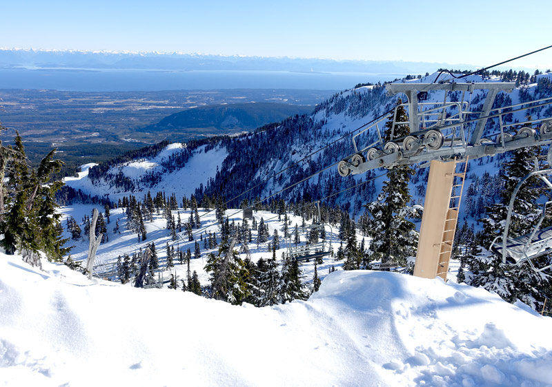 Mt Washington Alpine Resort Skiing, Snow, Terrain