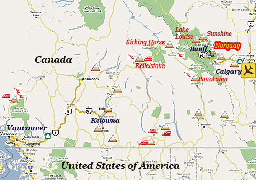 Getting to Norquay Banff | Travel to Norquay