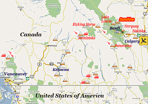 Travel to Sunshine Village Banff