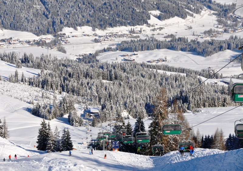 SkiCircus Saalbach Skiing & Snowboarding | Ski Lifts, Terrain & Trail Maps