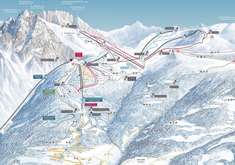 Meran 2000 Ski Resort Info Guide | Merano Italy Review