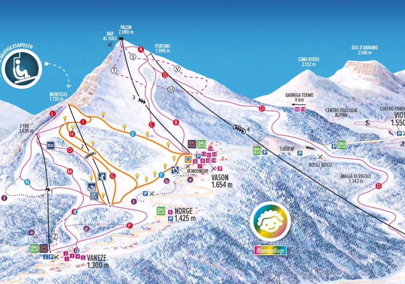 Monte Bondone Ski Resort Info Guide | Monte Bondone Italy Review