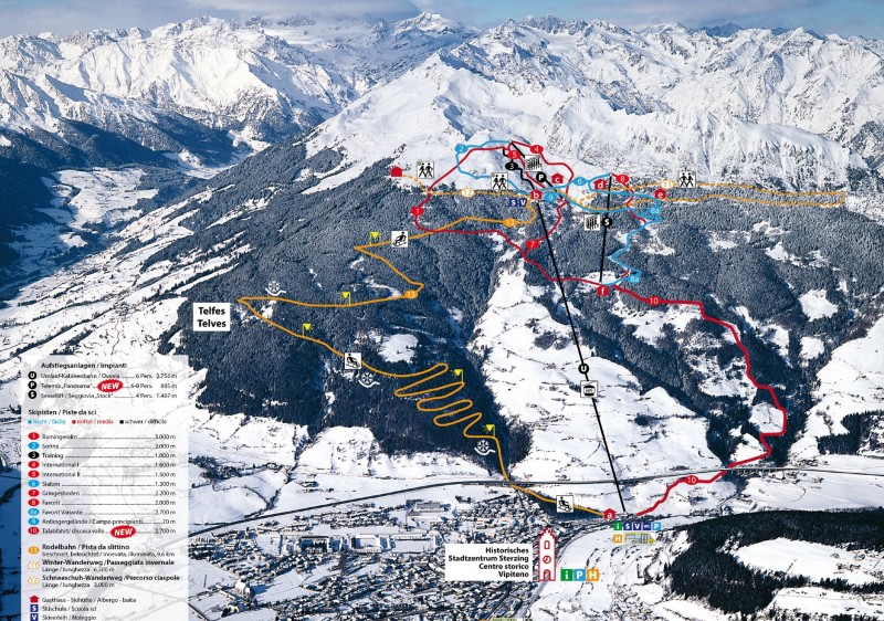 Monte Cavallo Rosskopf Ski Resort Info Guide | Vipiteno Sterzing Italy