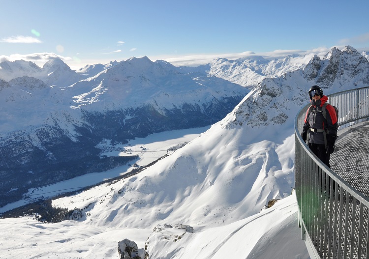 Corviglia Ski Resort Info Guide | Corviglia St Moritz Switzerland Review