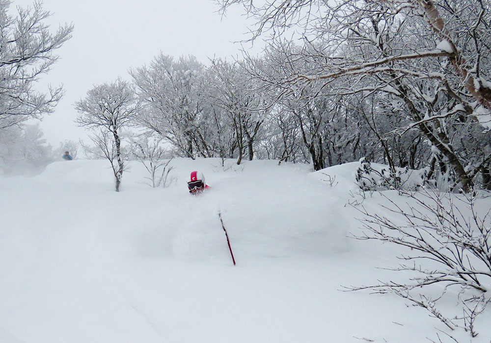 Minowa Ski Resort Inawashiro Japan