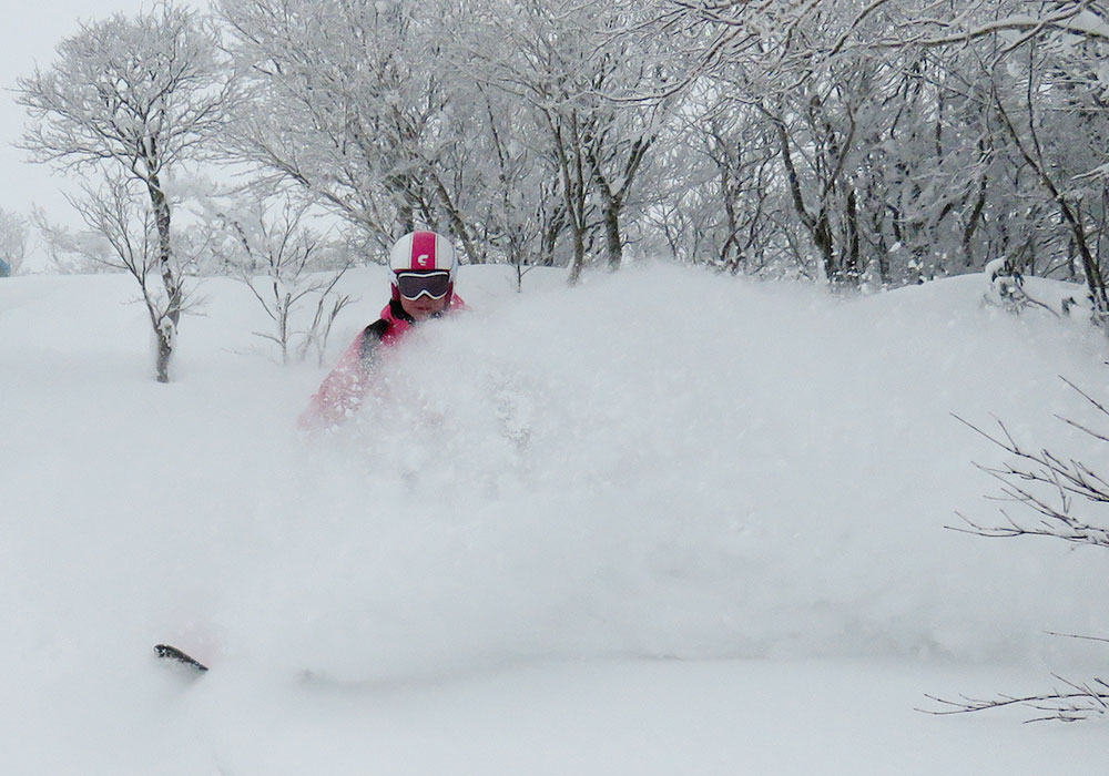 Minowa Ski Resort Inawashiro Japan