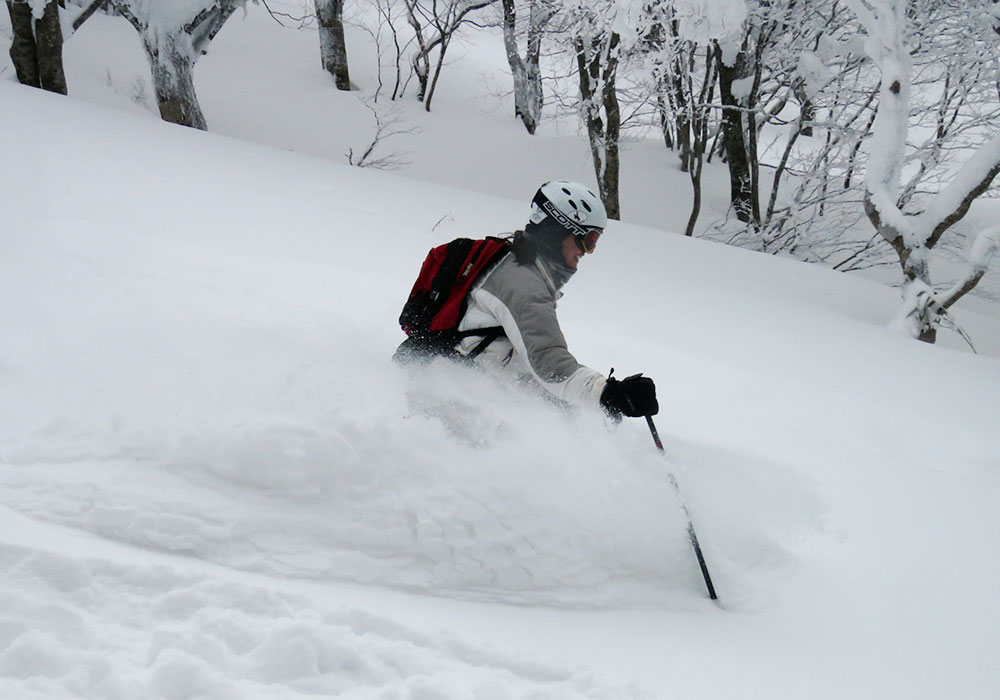 Minowa Ski Resort Inawashiro Japan