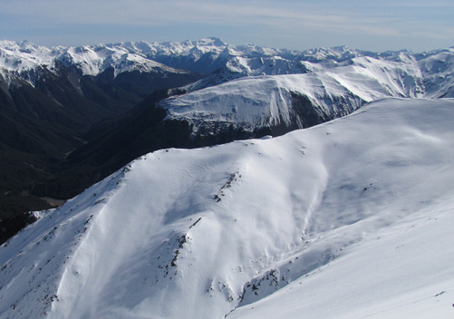 Mount Cheeseman Ski Field Terrain