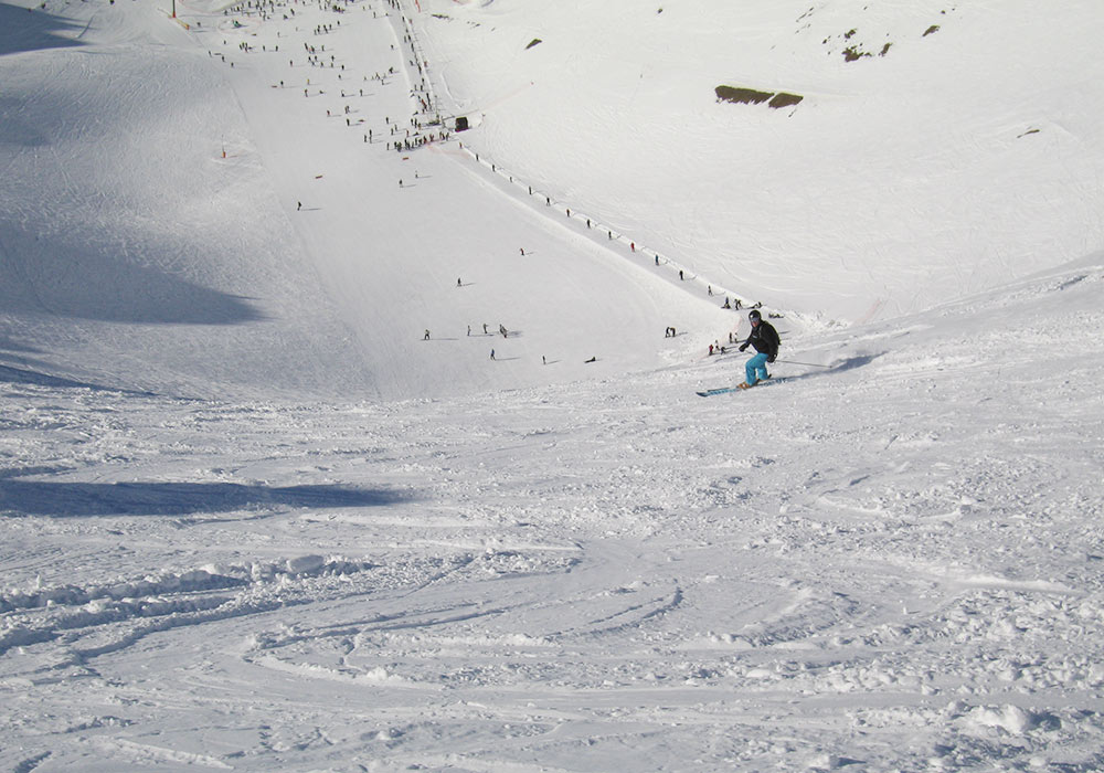 La Hoya Esquel Skiing, Snow