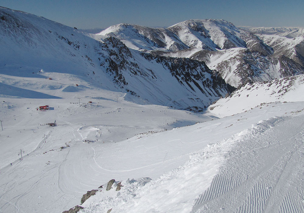 La Hoya Esquel Skiing, Snow