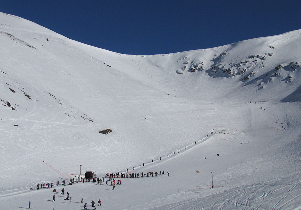 La Hoya Esquel Skiing, Snow