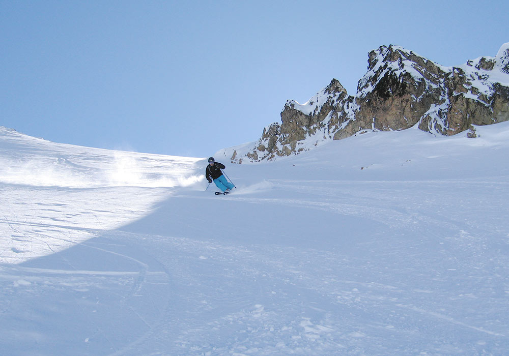 La Hoya Esquel Skiing, Snow