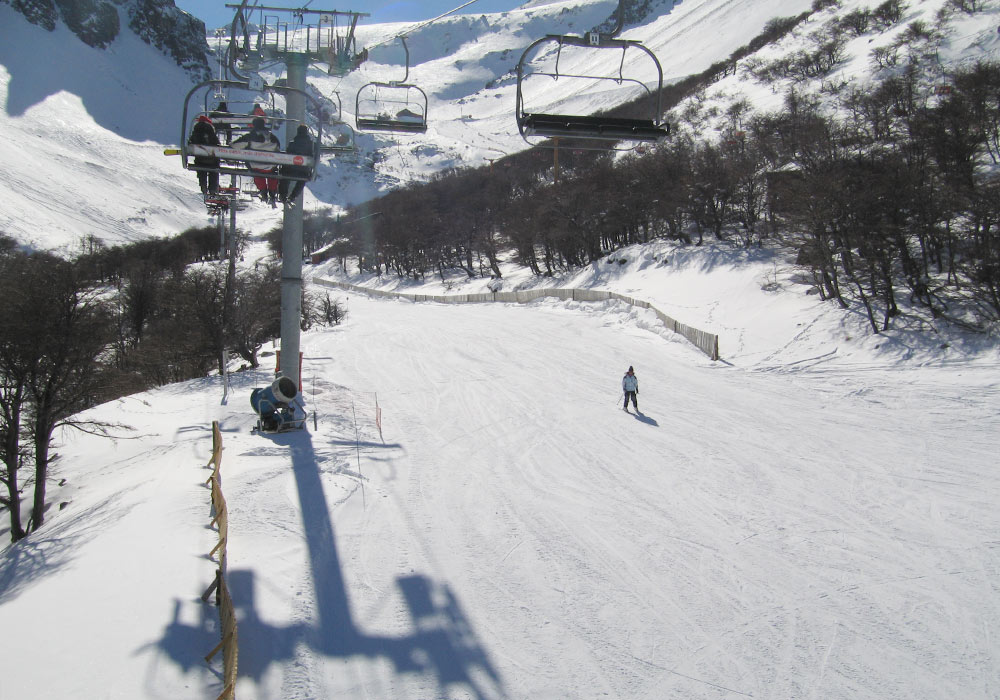 La Hoya Esquel Skiing, Snow