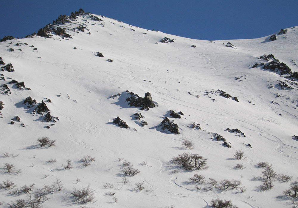 La Hoya Esquel Skiing, Snow