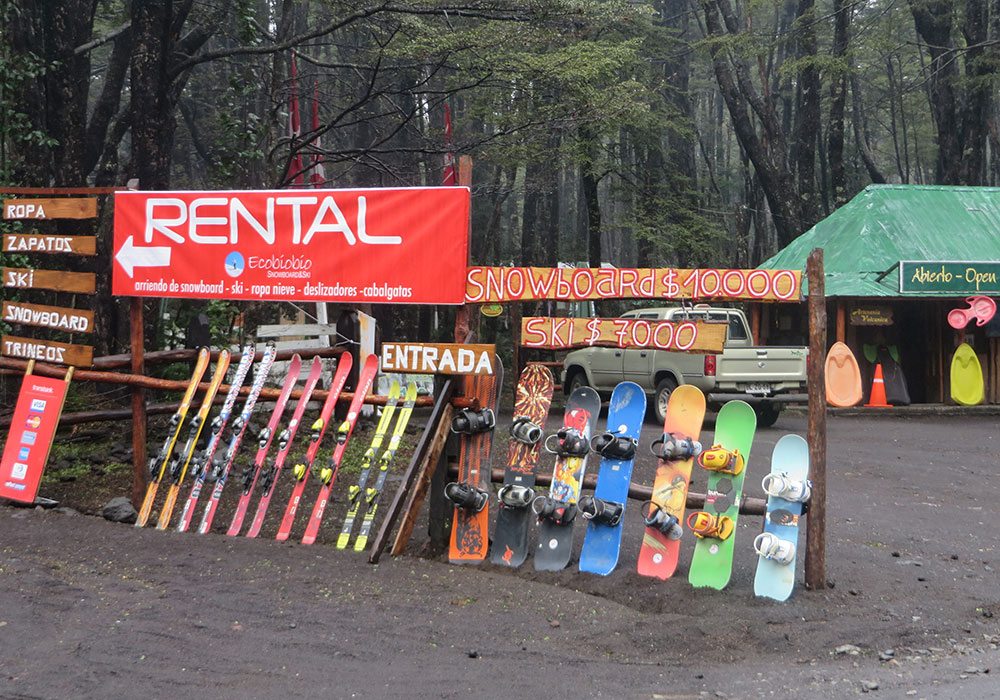Pucon Ski Resort Facilities | Pucon Ski Rentals