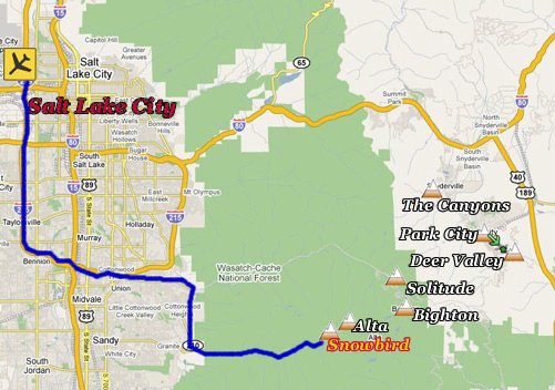 Getting to Snowbird Ski Resort Utah | Snowbird Travel